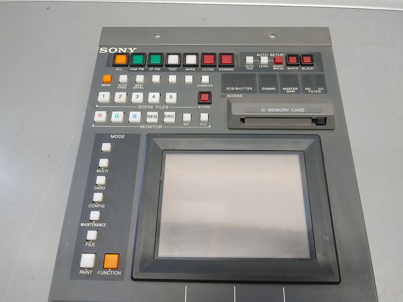 SONY CNU-500 CAMERA COMMAND NETWORK UNIT・MSU-750 MASTER SETUP UNIT ...