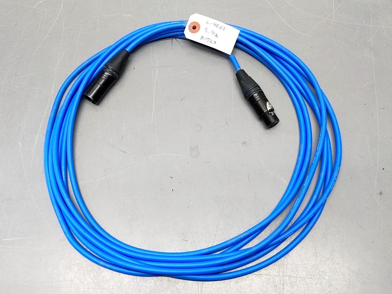 CANARE L-4E6S 5.4m 青色 | VIVID Online Shop