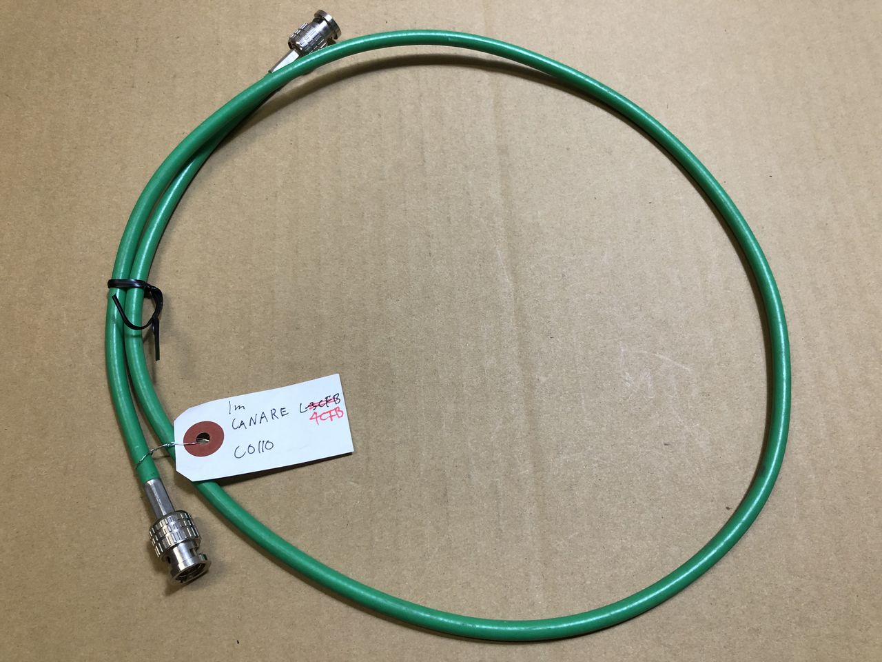 CANARE L-4CFB 1m 緑色 | VIVID Online Shop